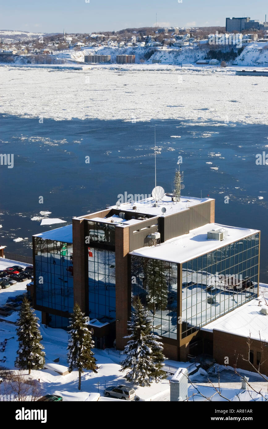 Quebec base of Canadian Coast Guard Stock Photo - Alamy