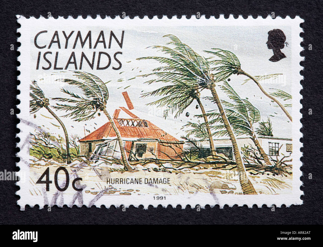Cayman Islands postage stamp Stock Photo - Alamy