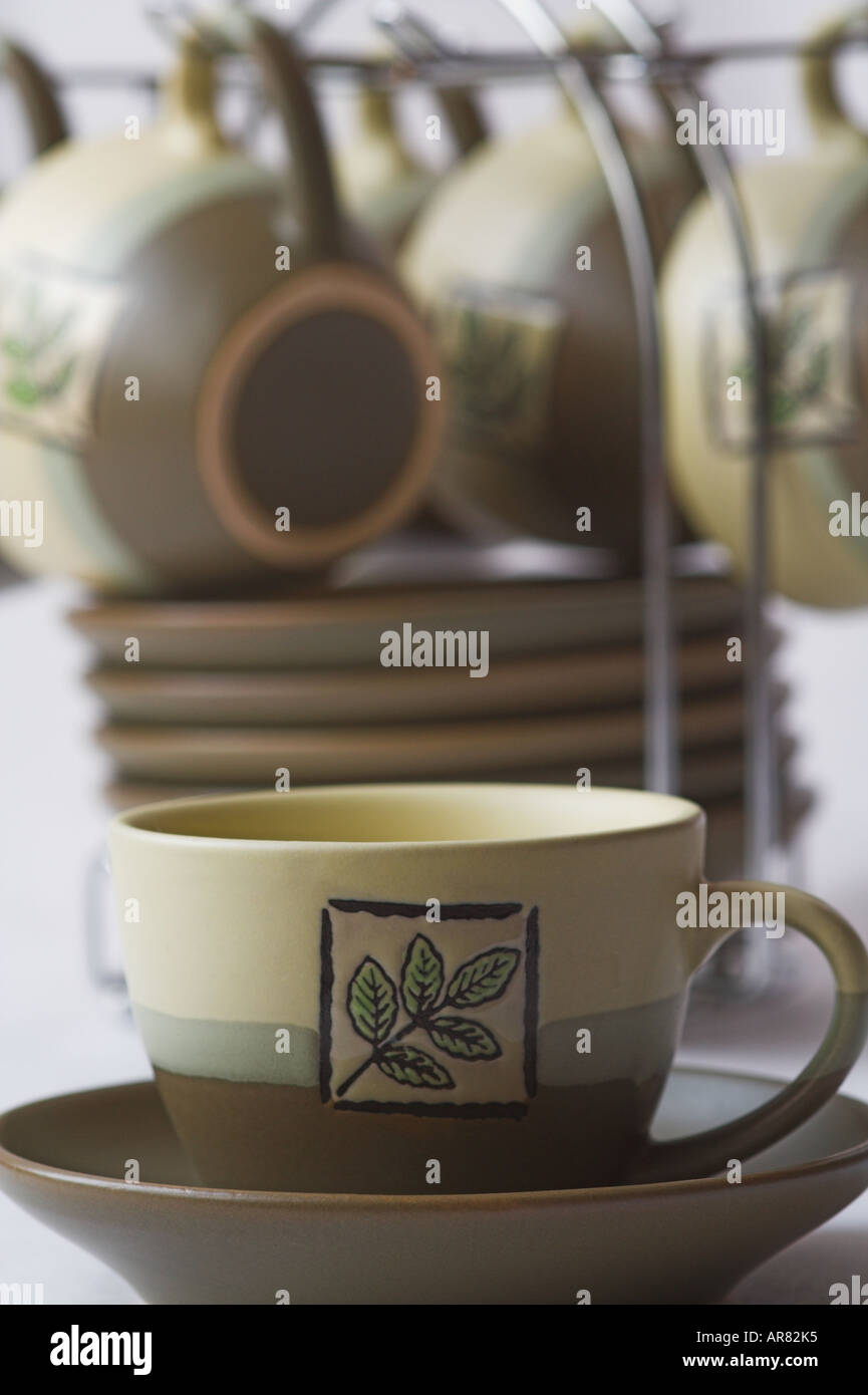 Cups saucers set up hi-res stock photography and images - Alamy