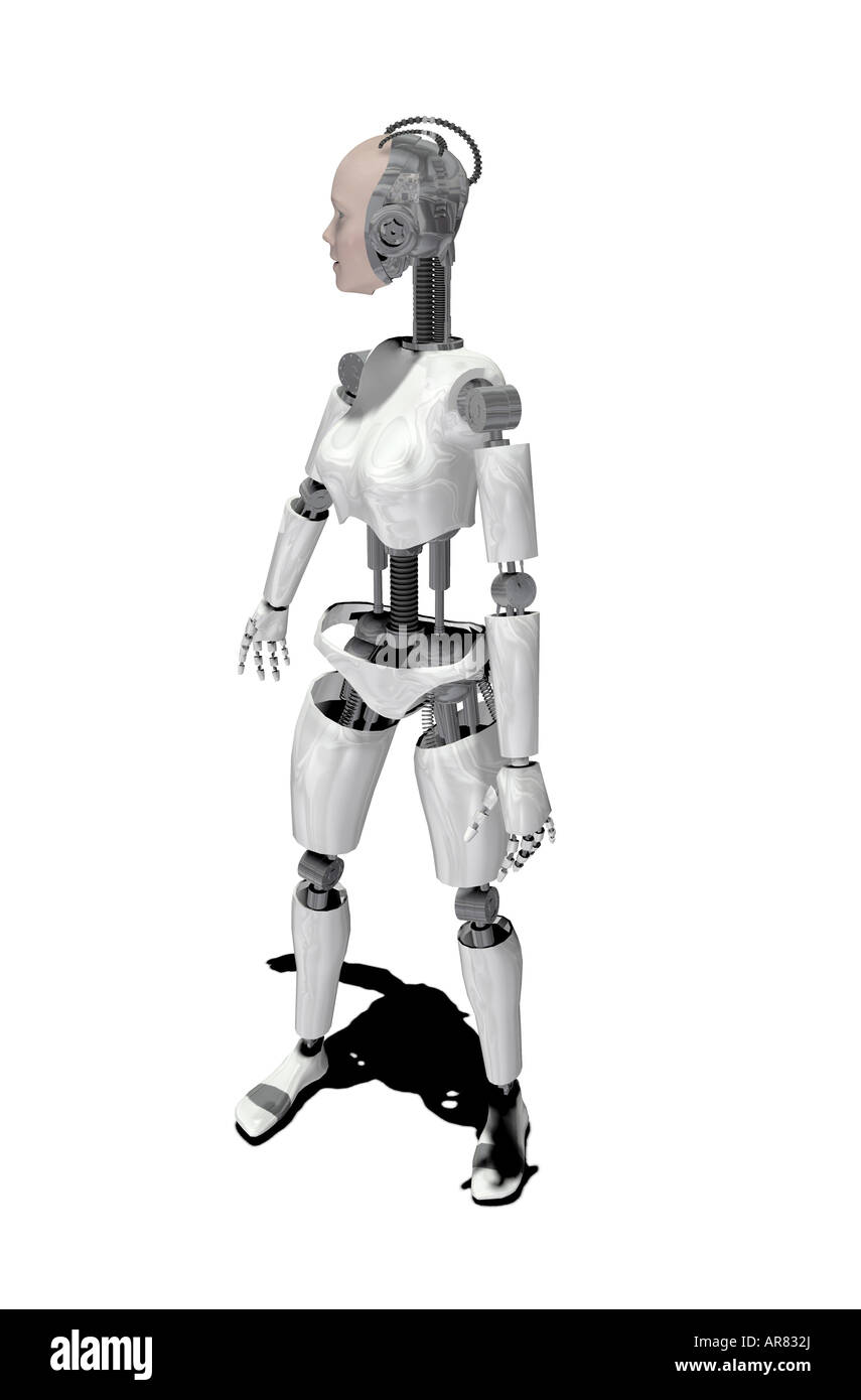 Female android robot hi-res stock photography and images - Alamy