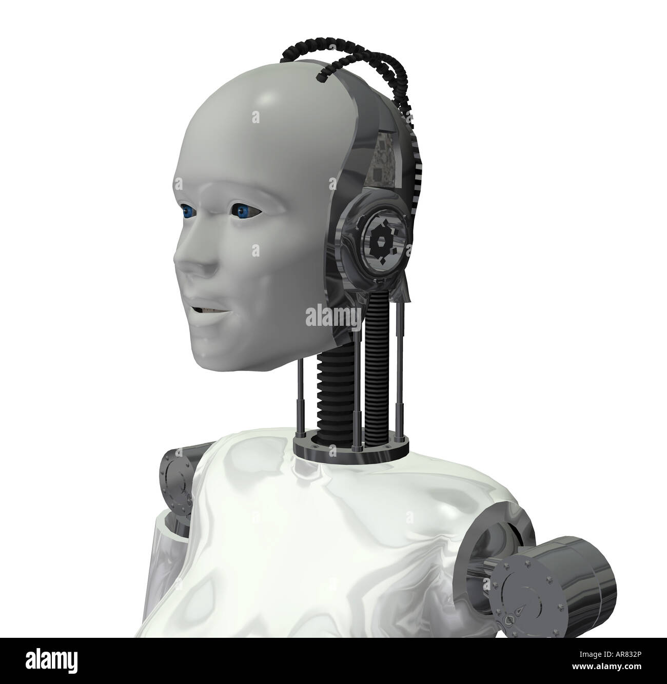Female android robot hi-res stock photography and images - Alamy