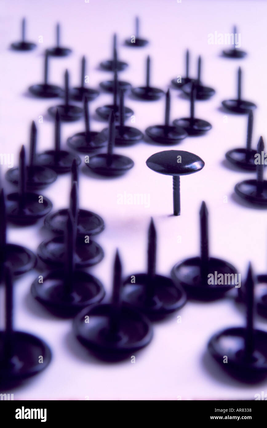 Flat head tack hi-res stock photography and images - Alamy