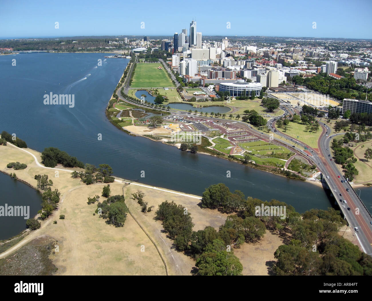 Perth aerial australia hi-res stock photography and images - Alamy
