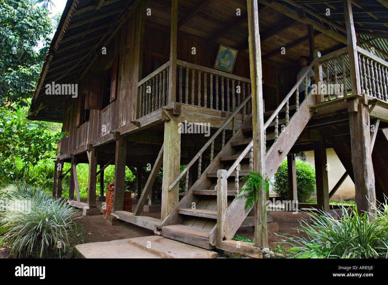 Waruga museum in Sawangan village, Sulawesi (Celebes), Indonesia, Asia ...