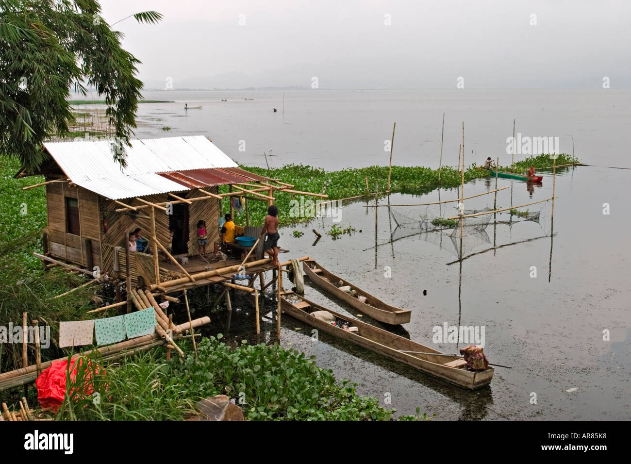 Lake Tondano, Indonesia, Sulawesi (Celebes) Asia Stock Photo - Alamy