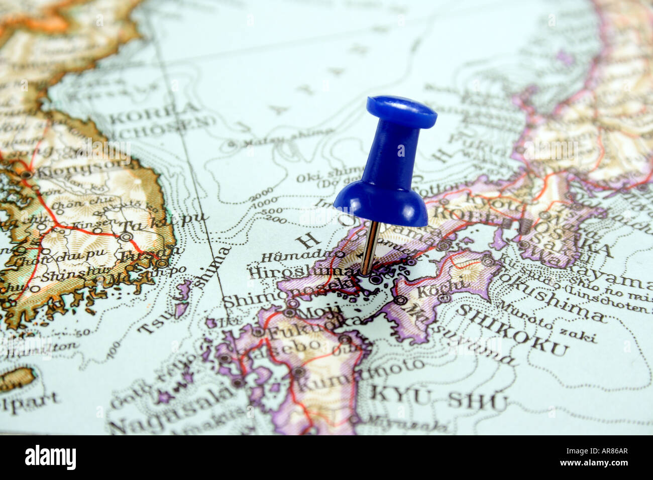 Atomic bomb map hi-res stock photography and images - Alamy