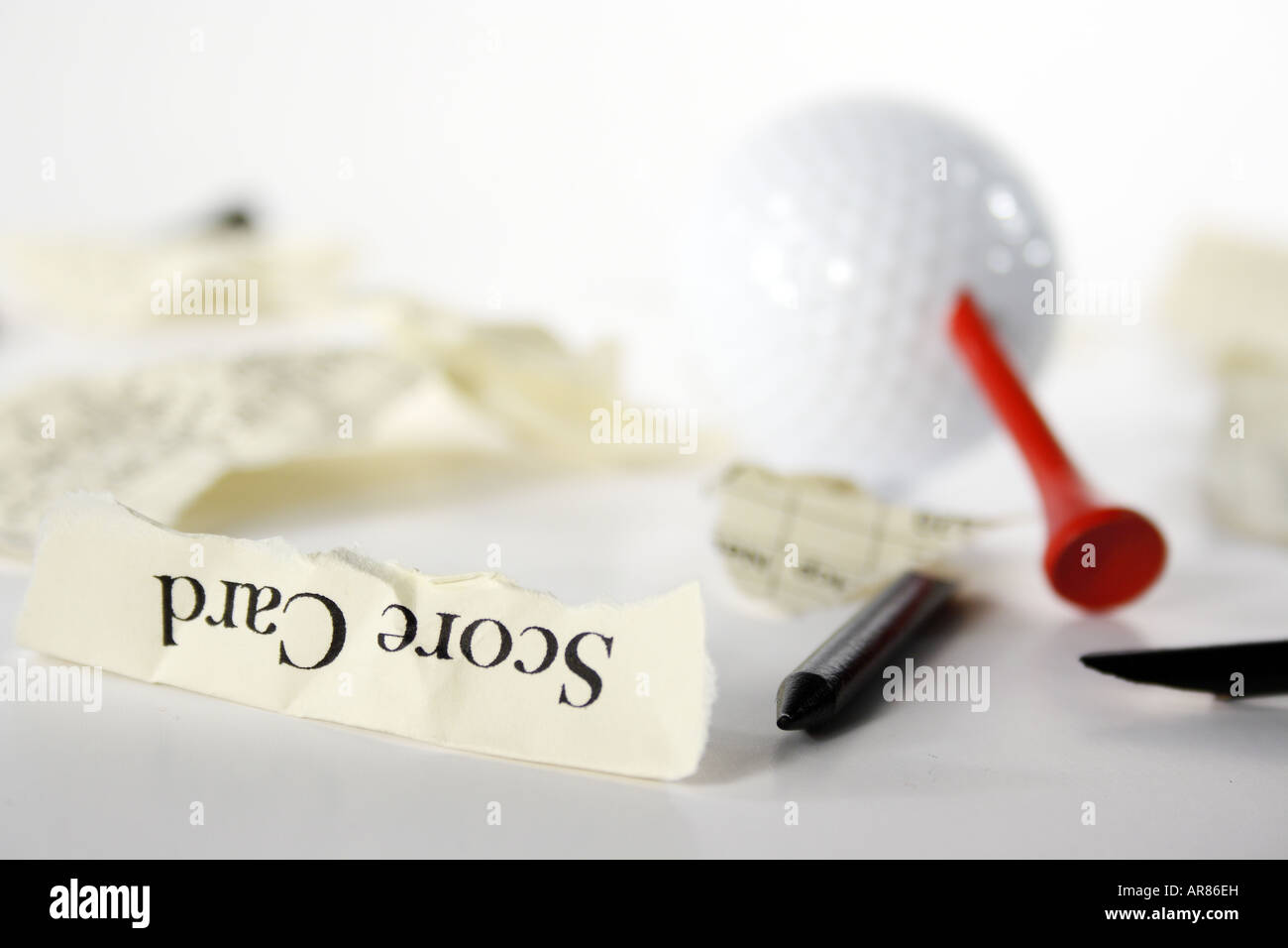 Sport golf scorecard hi-res stock photography and images - Alamy