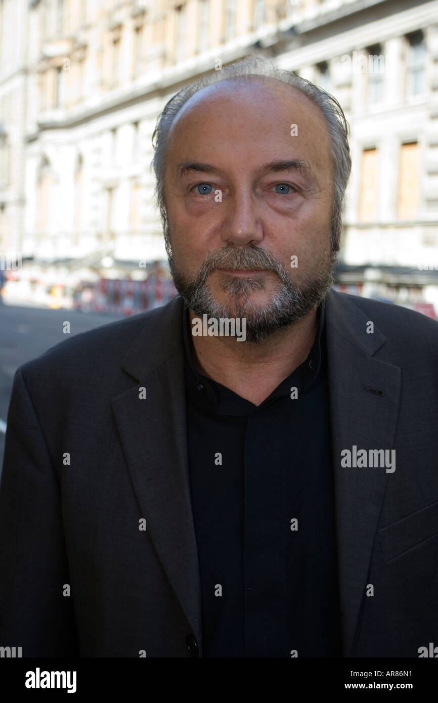 Politician George Galloway, portrait, London Stock Photo - Alamy