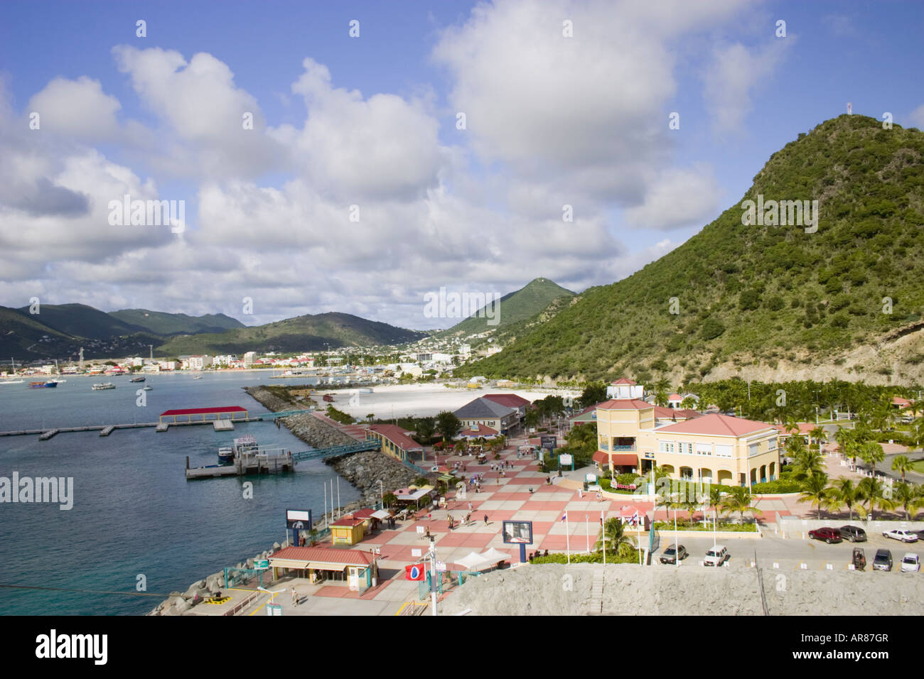 Harbour Point Village Philipsburg St. Marteen/ St. Martin Stock Photo ...