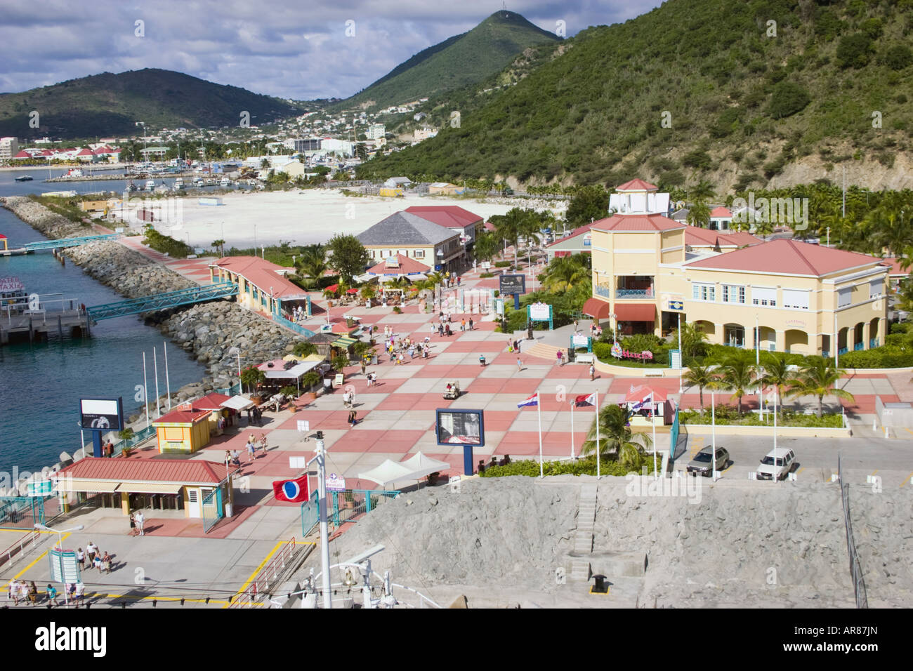 Harbour Point Village Philipsburg St. Marteen/ St. Martin Stock Photo ...