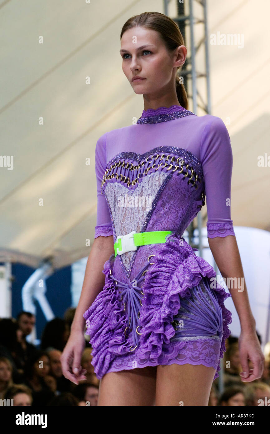 Collection by Christopher Kane at London Fashion Week Stock Photo - Alamy