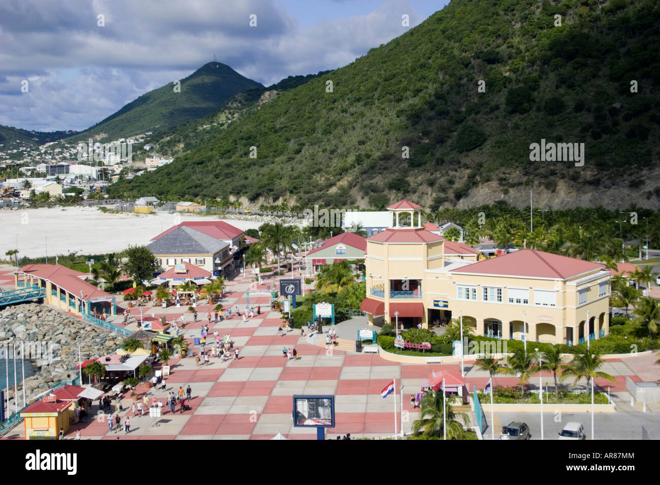 Harbor Point Village Philipsburg St. Marteen St. Martin Stock Photo - Alamy