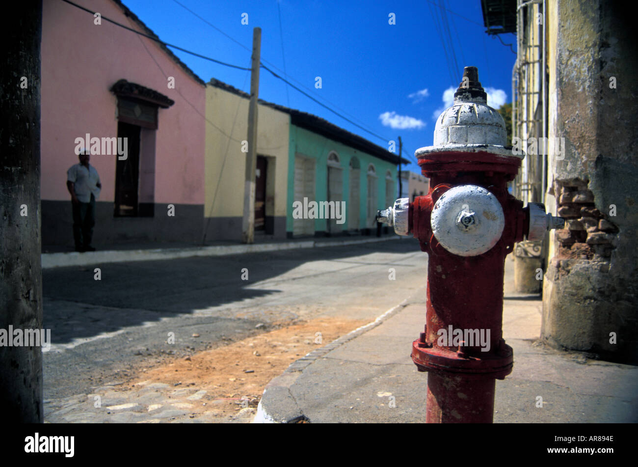 Trinidad Fire Hydrant Stock Photo - Alamy