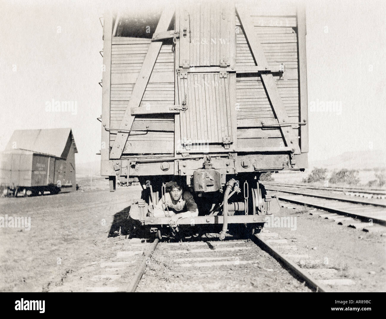 Boxcar hobo hi-res stock photography and images - Alamy
