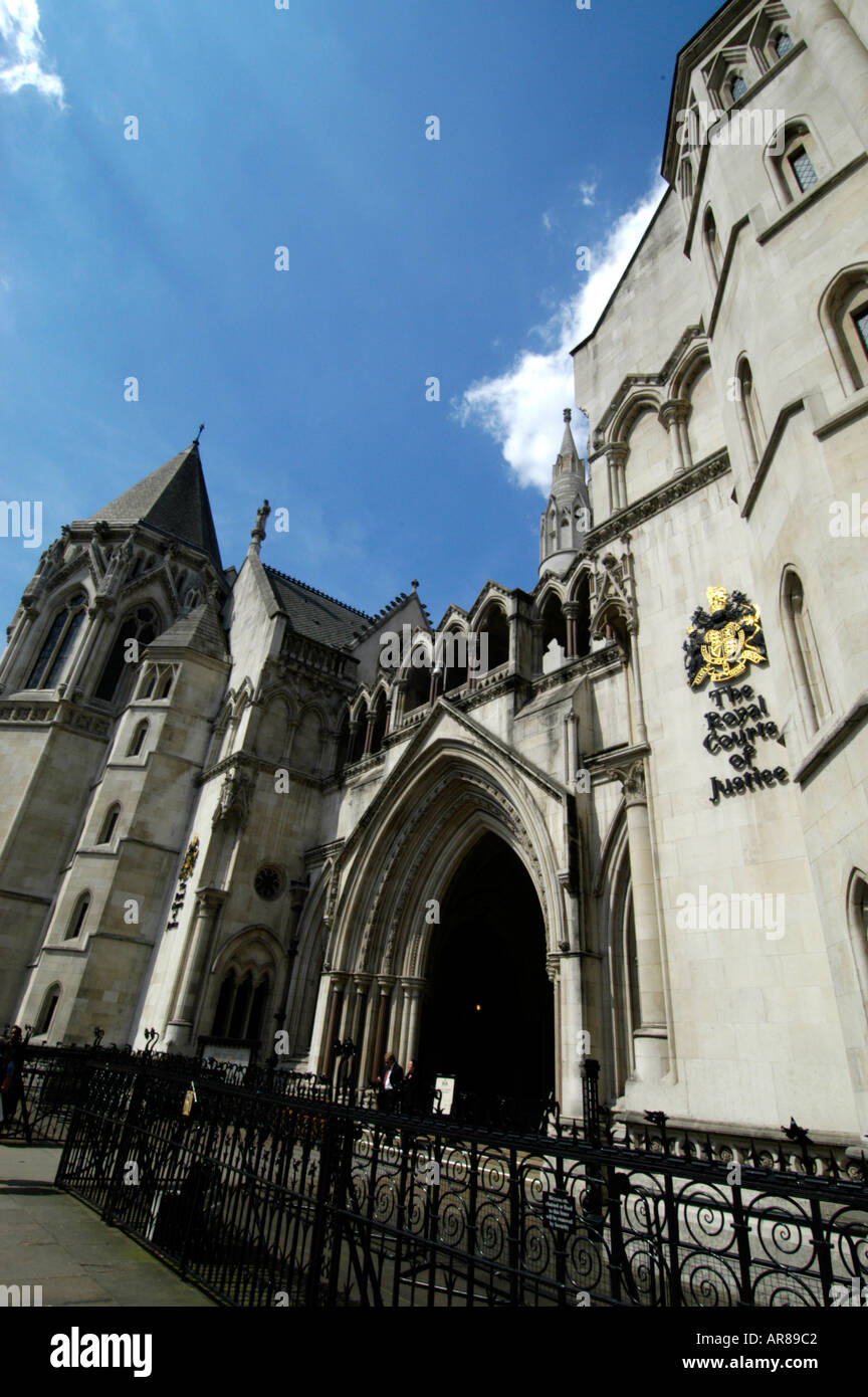 High Court of Justice, London, England, UK Stock Photo - Alamy