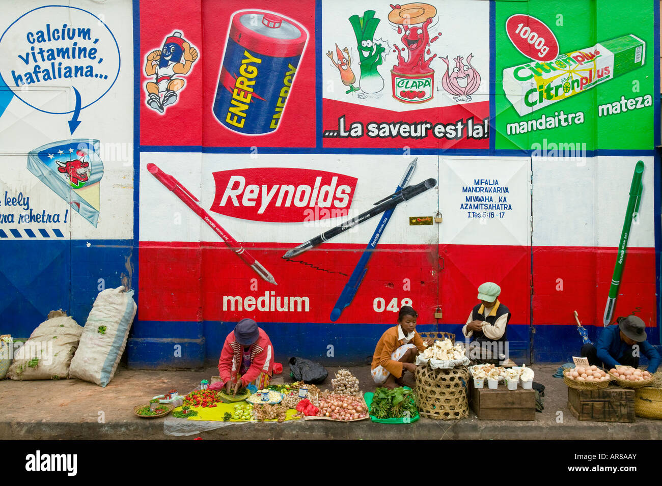 MARKET - ANTANANARIVO - MADAGASCAR - AFRICA Stock Photo - Alamy