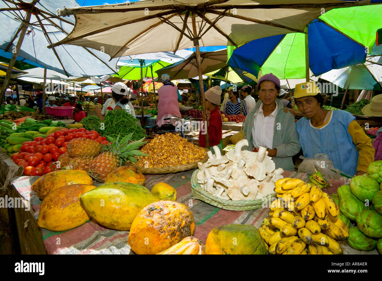 MARKET - ANTANANARIVO - MADAGASCAR - AFRICA Stock Photo - Alamy