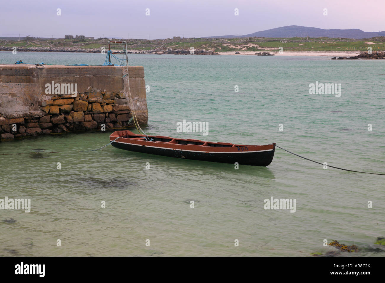 pier, Mace Head, Carna, Connemara, Ireland Stock Photo - Alamy