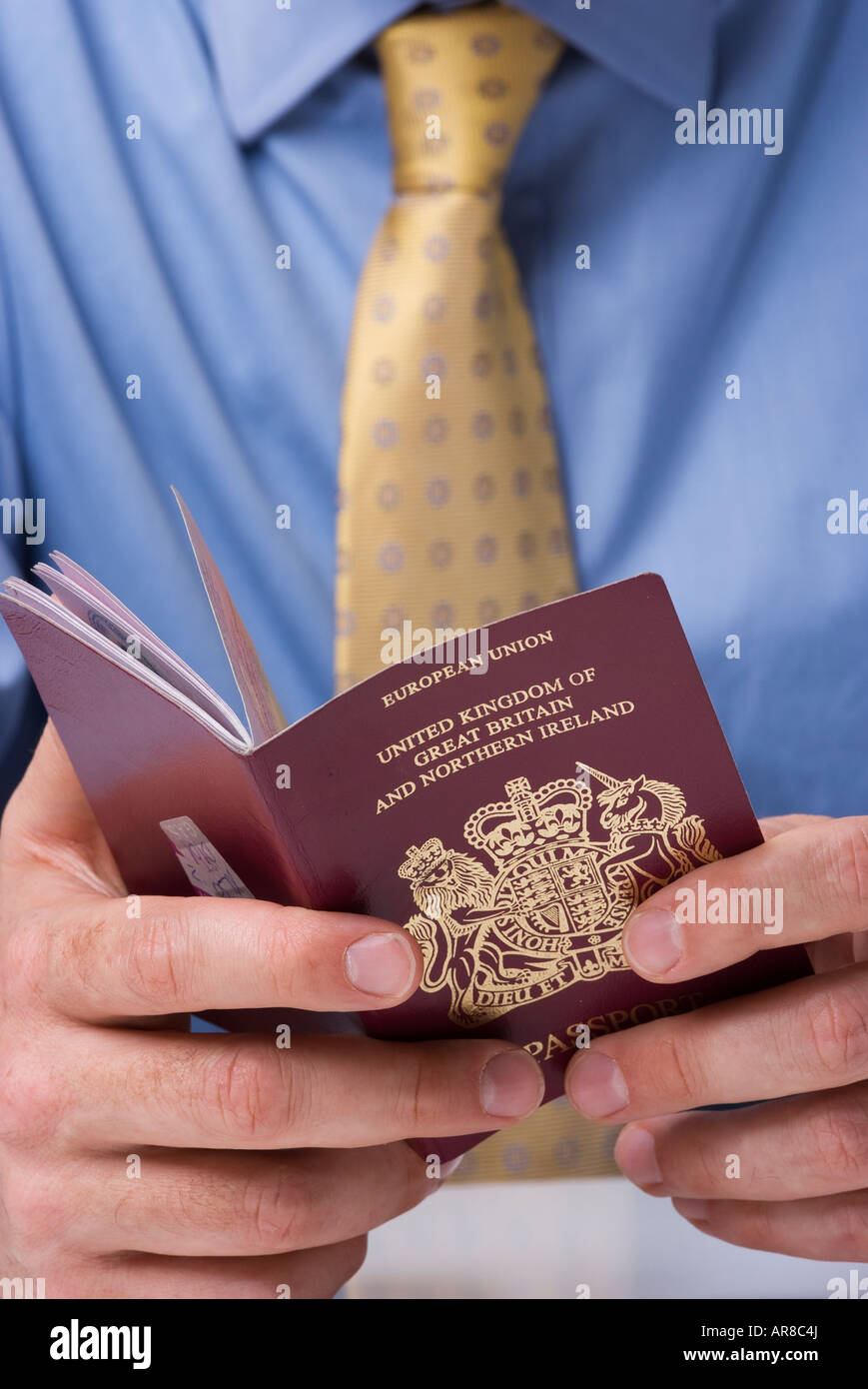 British business man white shirt hi-res stock photography and images ...