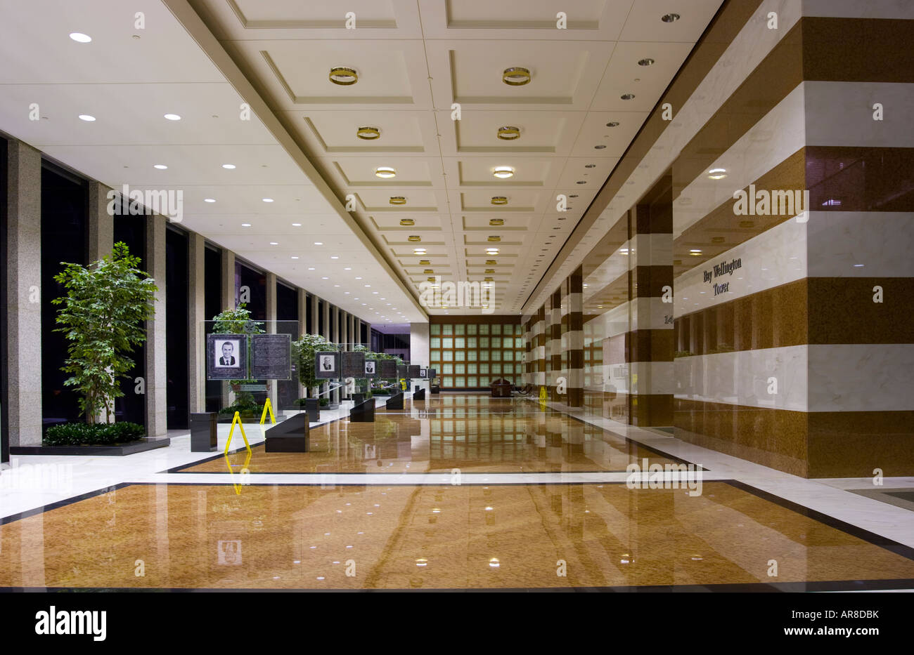 Canada Trust Tower Lobby - Toronto - Canada Stock Photo - Alamy