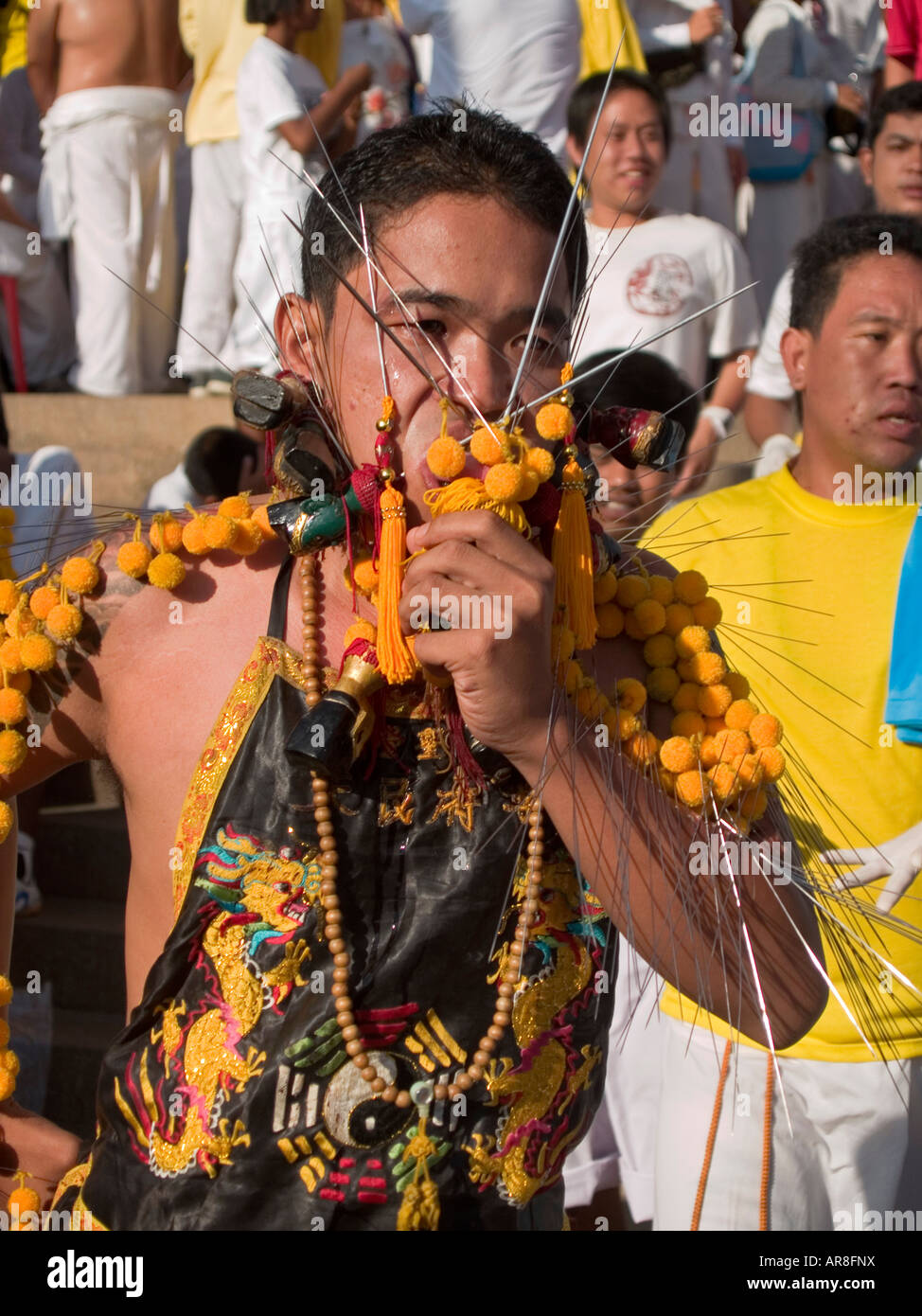 In Trance And Stuck Full Of Needles At The Bizarre Vegetarian Festival