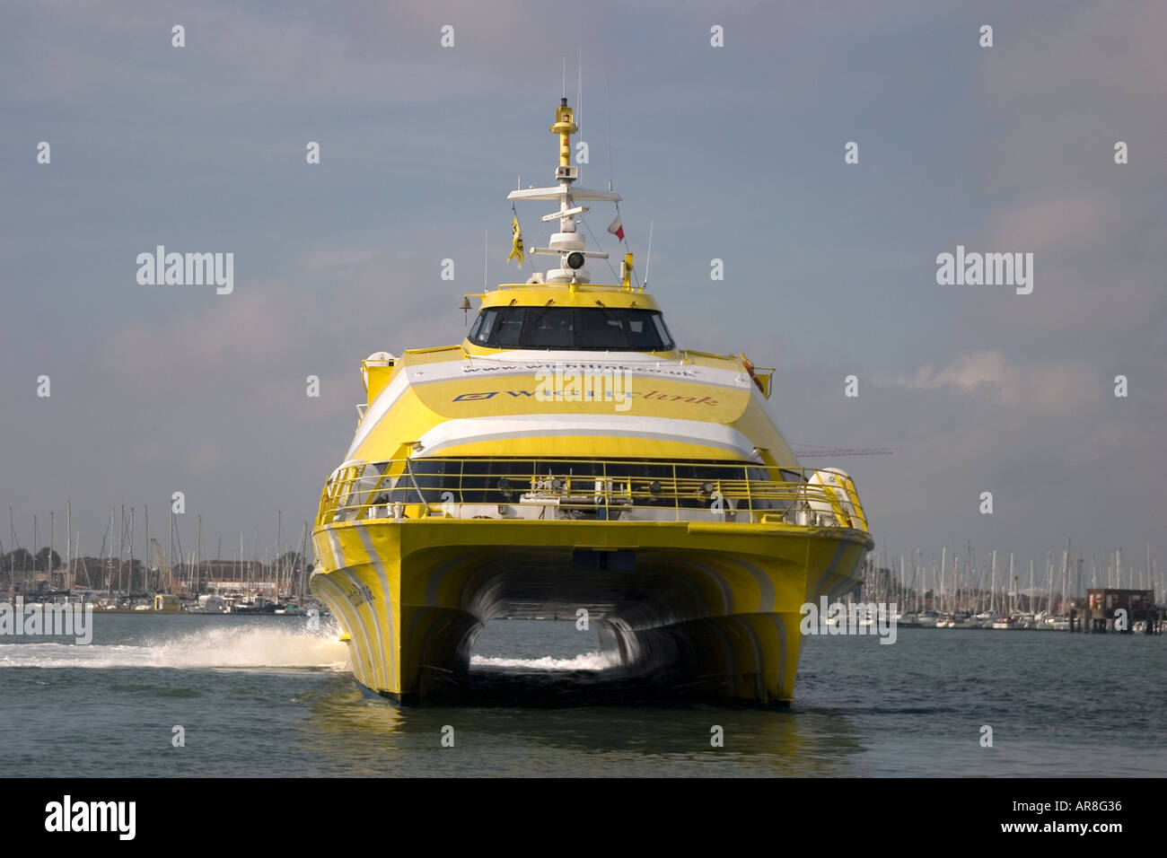 Fast cat catamaran passenger ferry hi-res stock photography and images ...