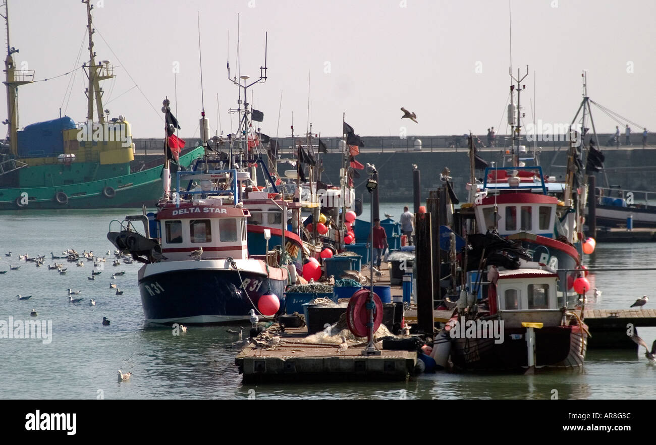 Fishing boats ramsgate england hi-res stock photography and images - Alamy
