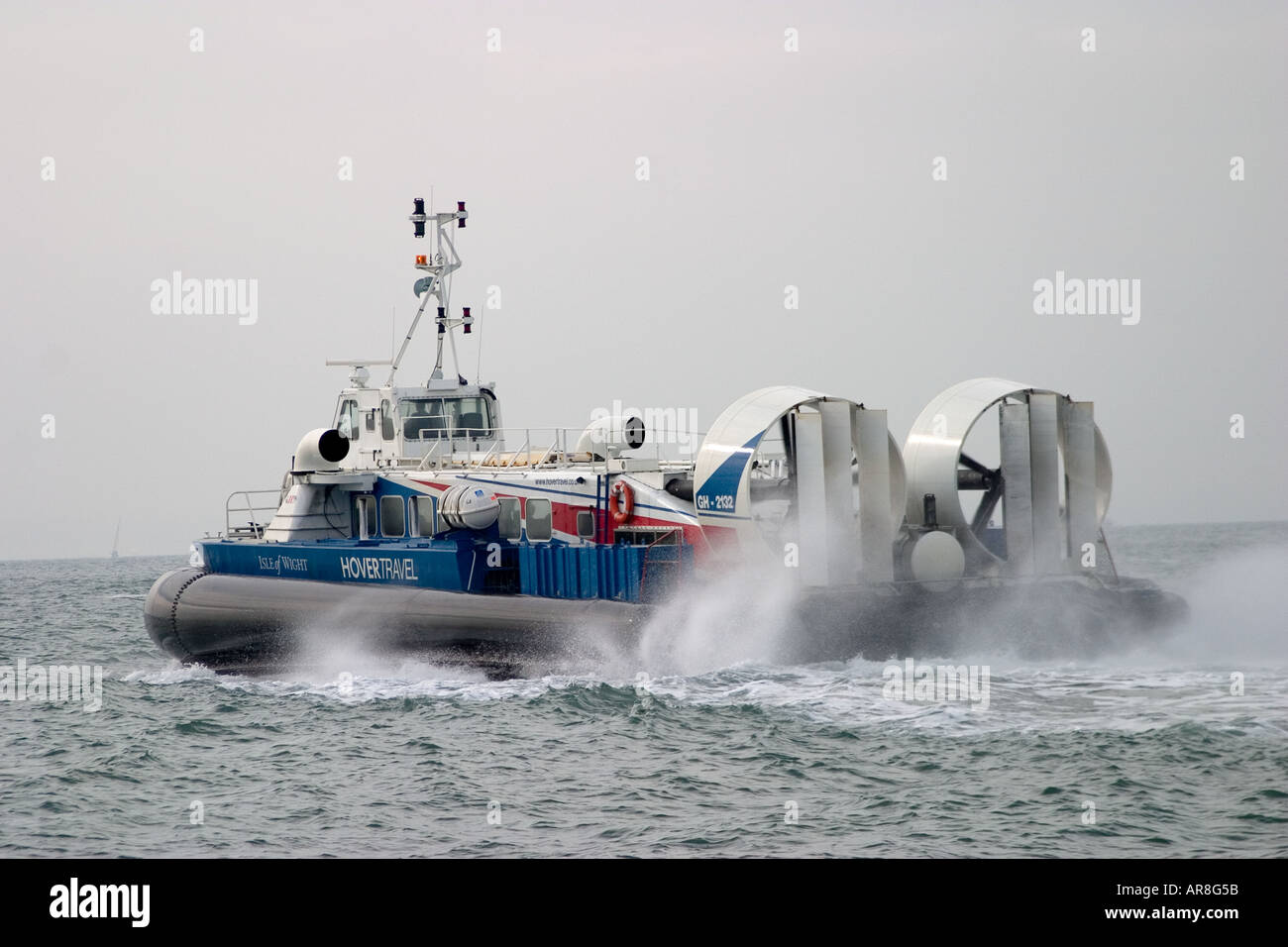 The AP1 88 100 Hovercraft service run by Hoverspeed between Portsmouth ...