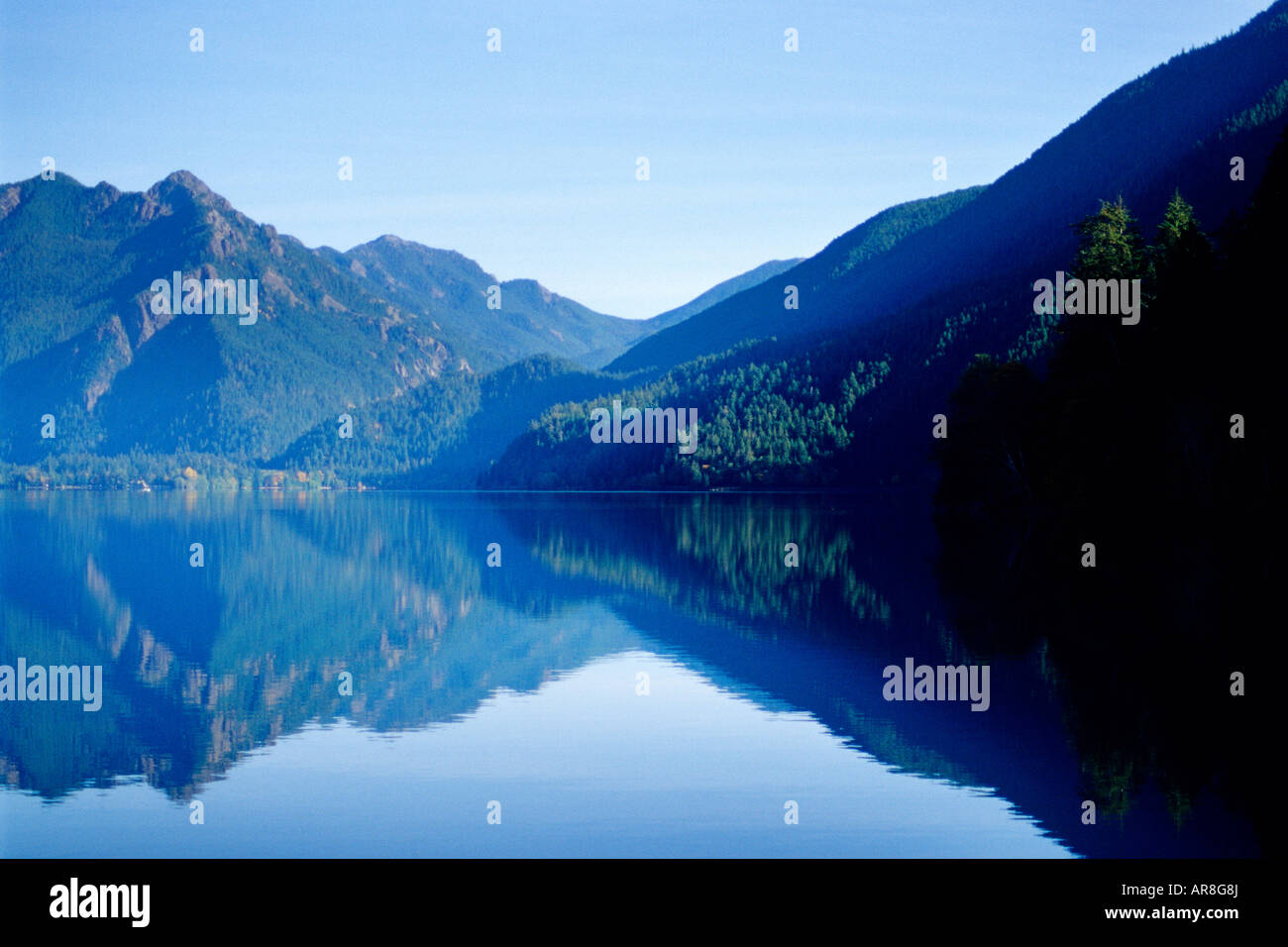 Lake Crescent, Olympic National Park, Washington State Stock Photo - Alamy