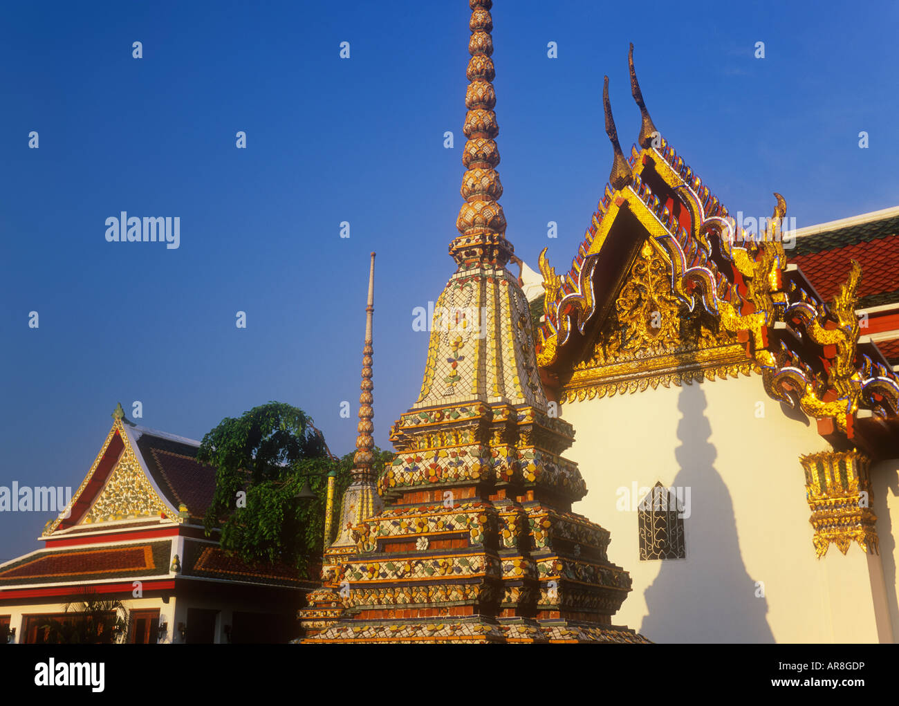 Wat Po Bangkok Thailand Stock Photo - Alamy