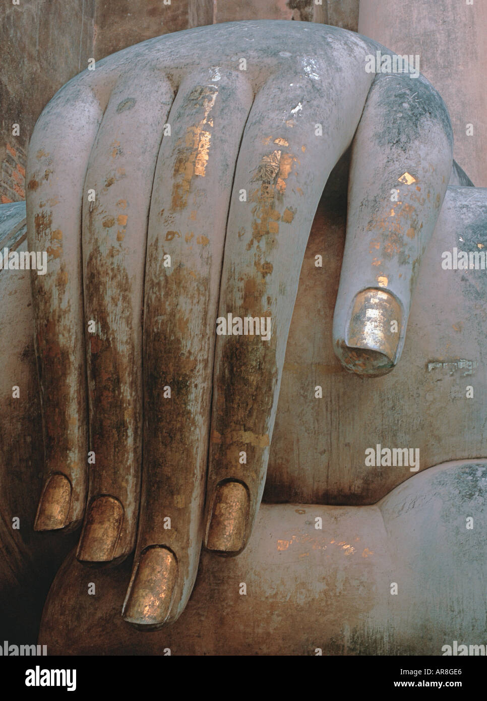 Hand of Buddha Stock Photo - Alamy