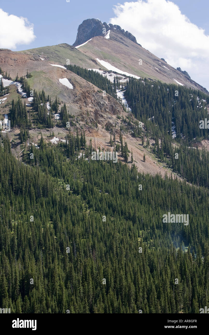 Never Summer Mountain Range in Colorado Stock Photo - Alamy