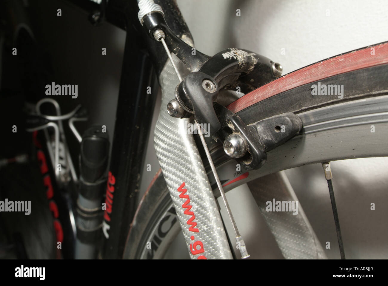 detail of racing bike Stock Photo - Alamy