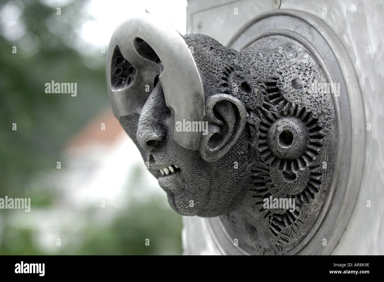 head, face, mechanical Stock Photo - Alamy