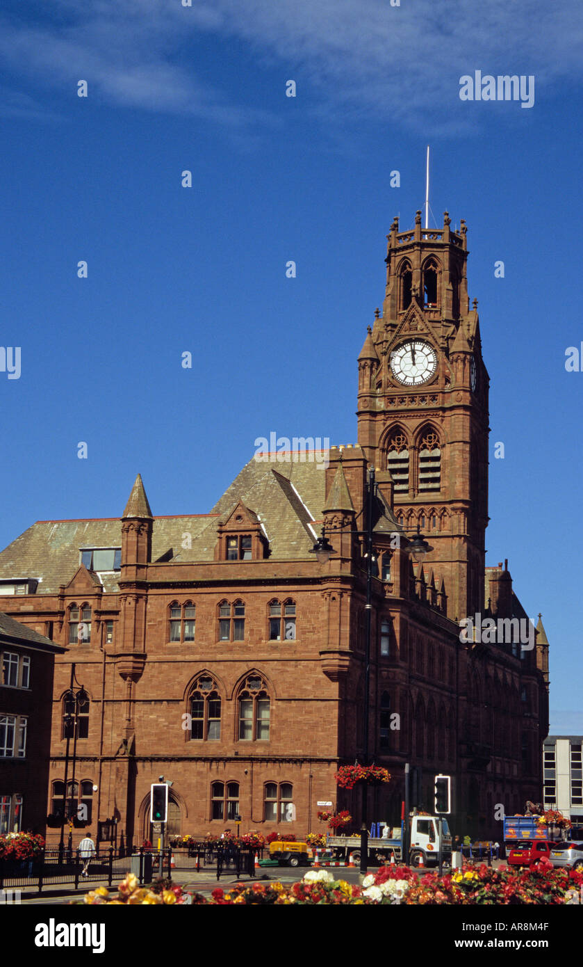 Barrow-in-Furness Town Hall Stock Photo - Alamy