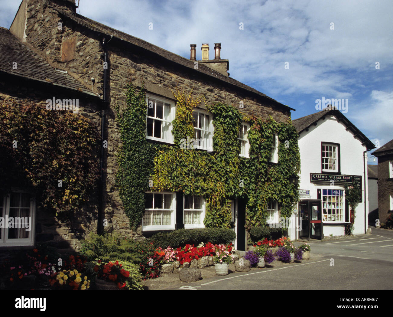 Cartmel village hi-res stock photography and images - Alamy