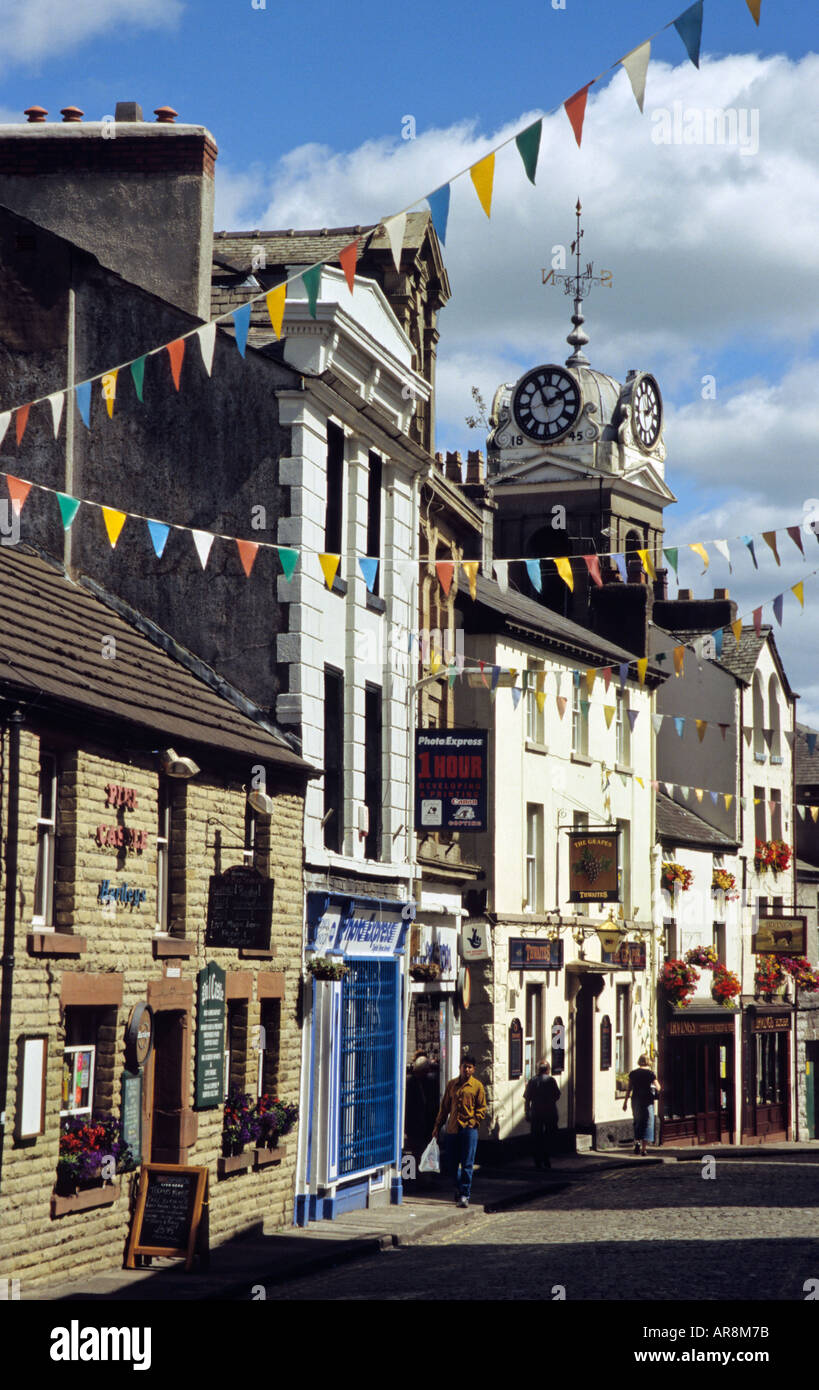 Market Street in Ulverston Stock Photo - Alamy
