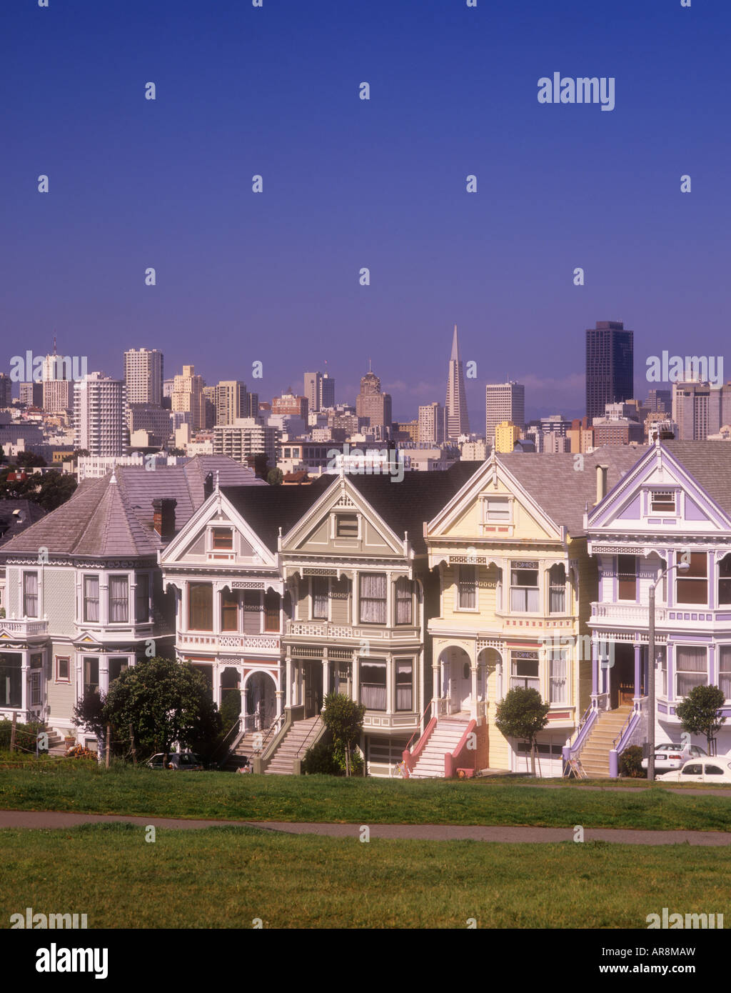 Alamo Square San Francisco California USA Stock Photo - Alamy