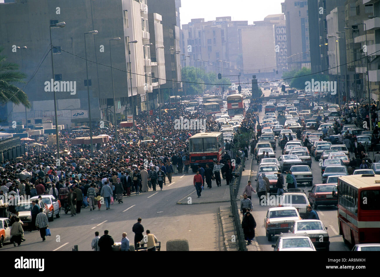 Busy Republic street, Baghdad Iraq Stock Photo - Alamy