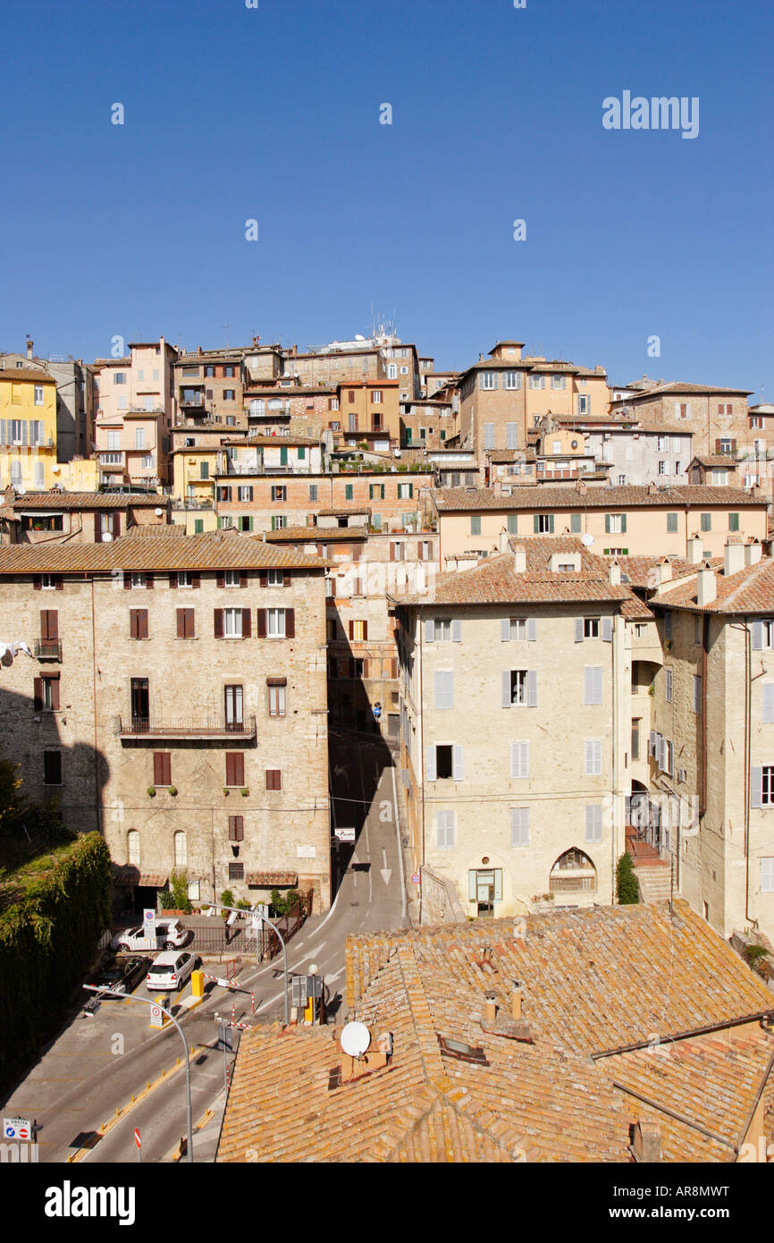 Aerial view perugia city skyline hi-res stock photography and images ...