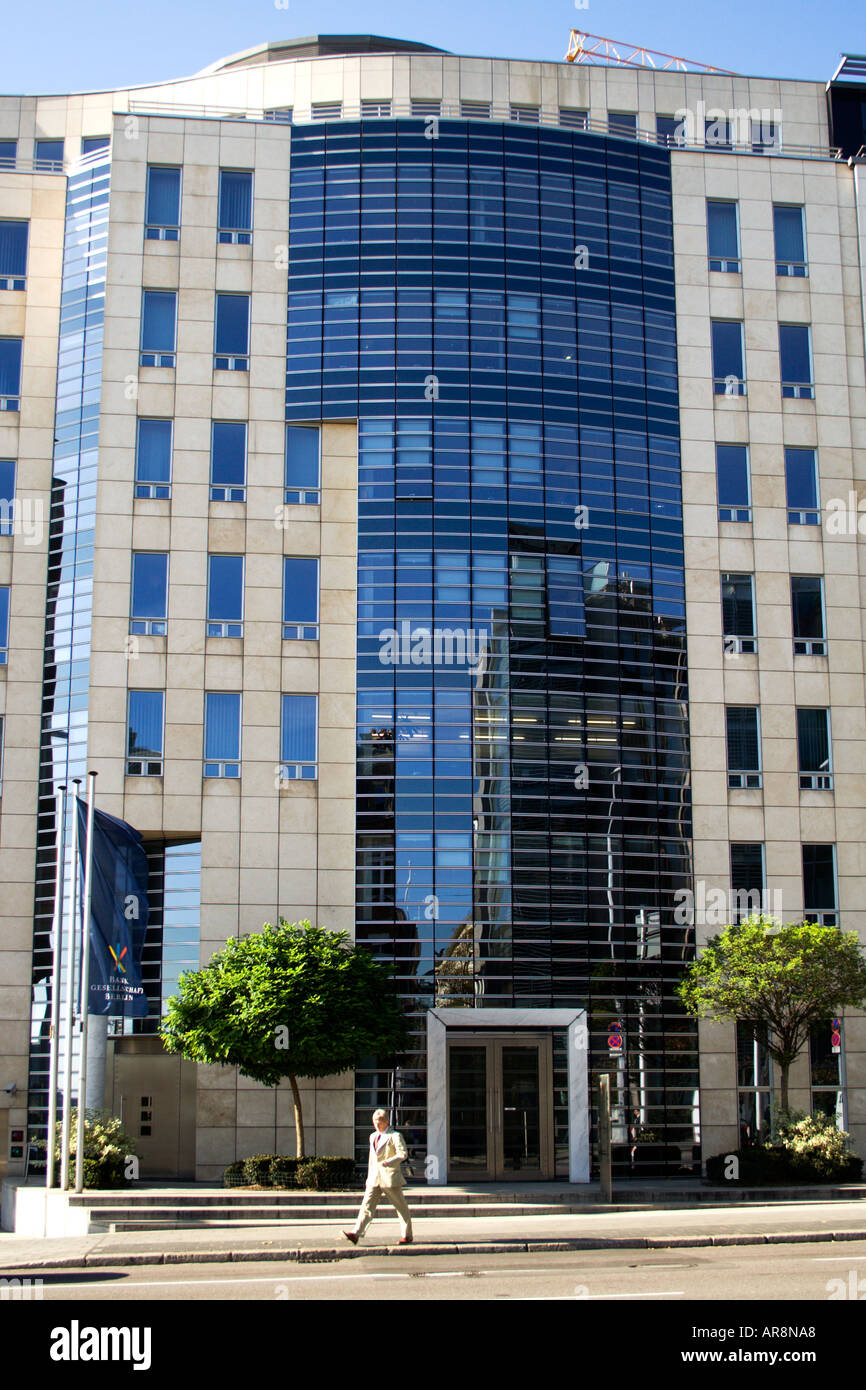 Modern bank building in Luxembourg Stock Photo - Alamy