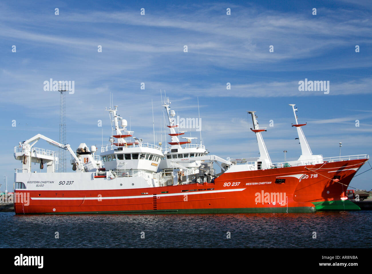 Red ships Skagen Denmark Stock Photo - Alamy