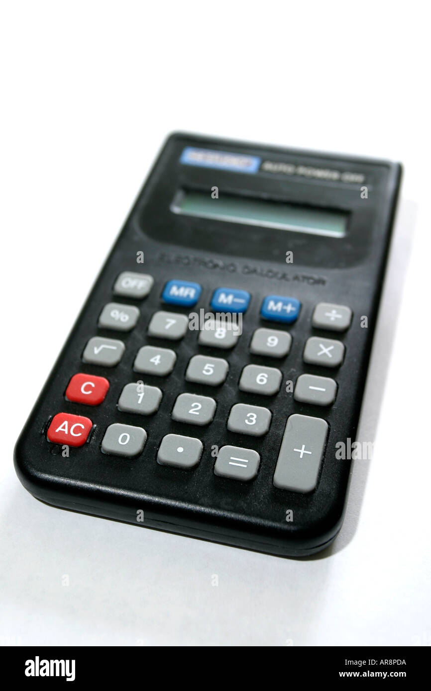 Machine calculator count counting hi-res stock photography and images ...