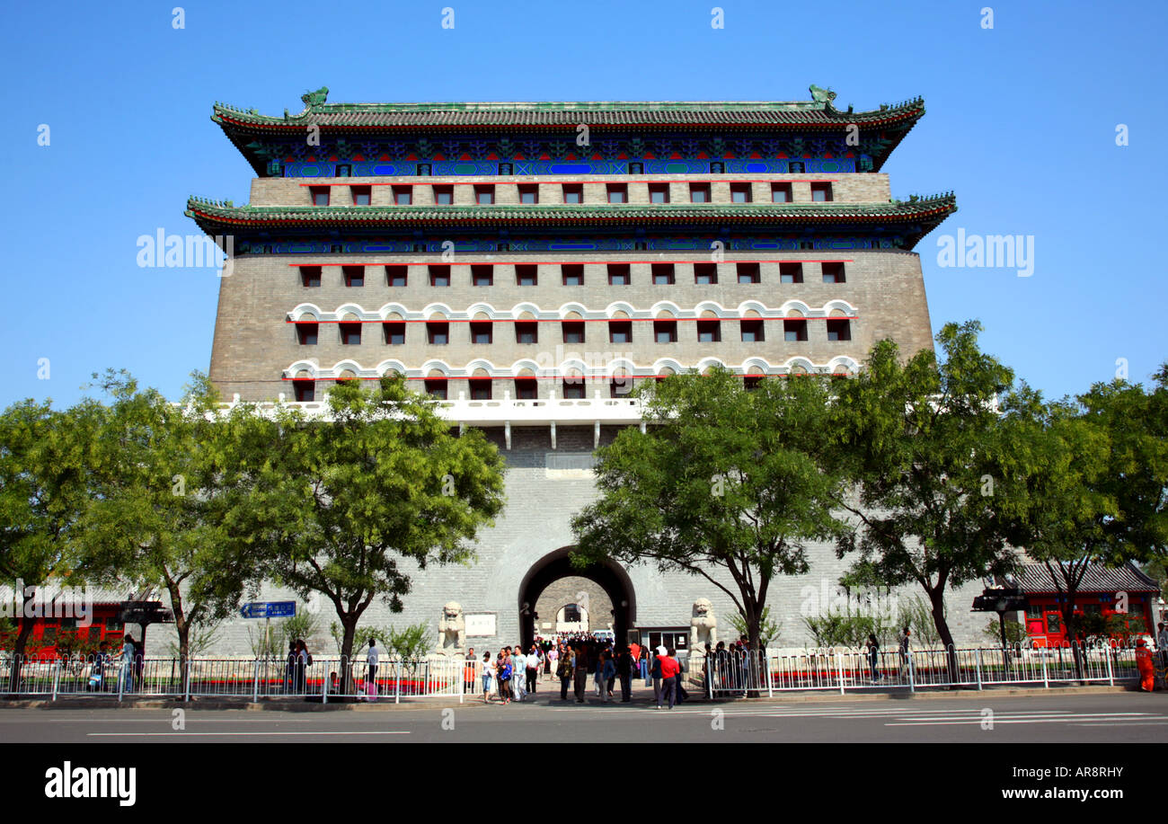 Qianmen archery tower hi-res stock photography and images - Alamy