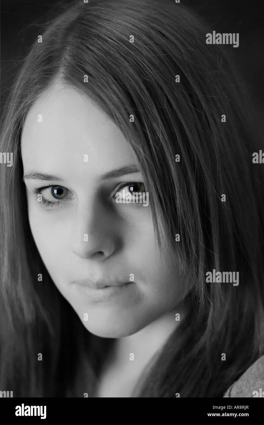 Black white woman face Black and White Stock Photos & Images - Alamy