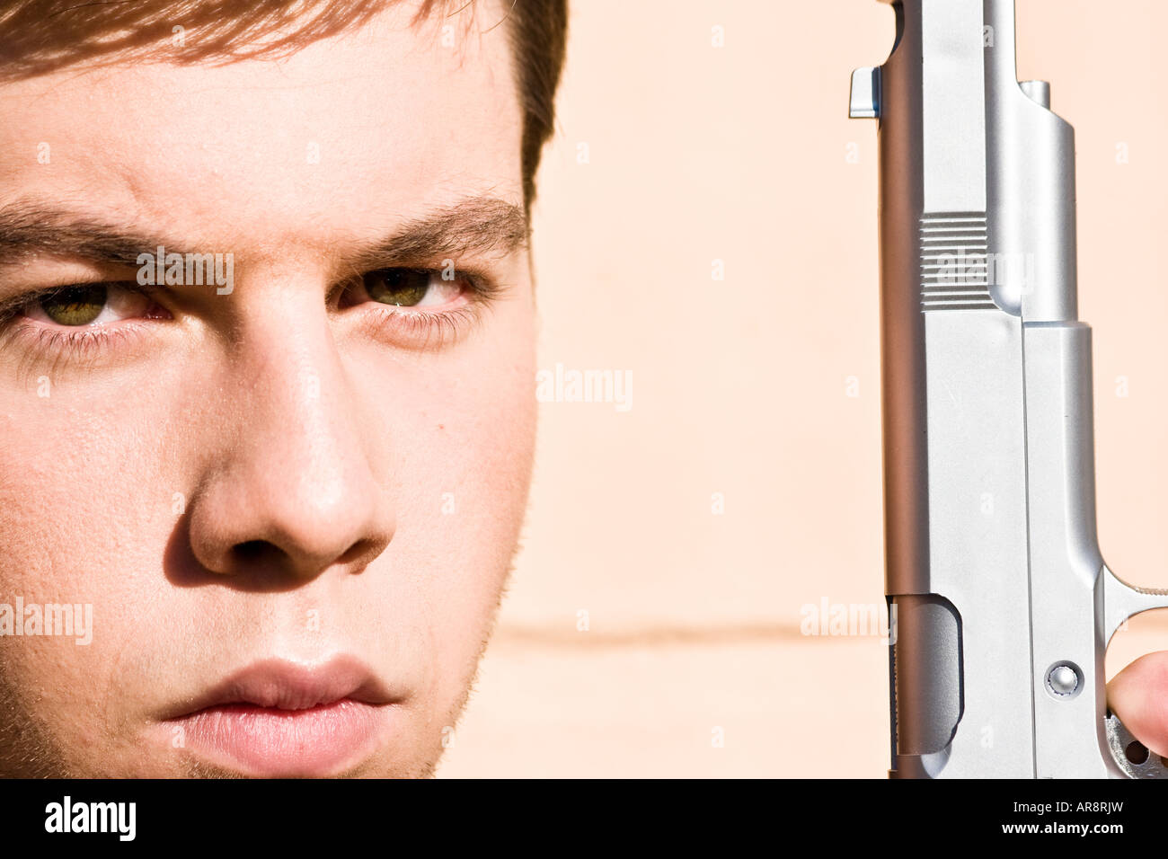 Portrait gun barrel hi-res stock photography and images - Alamy