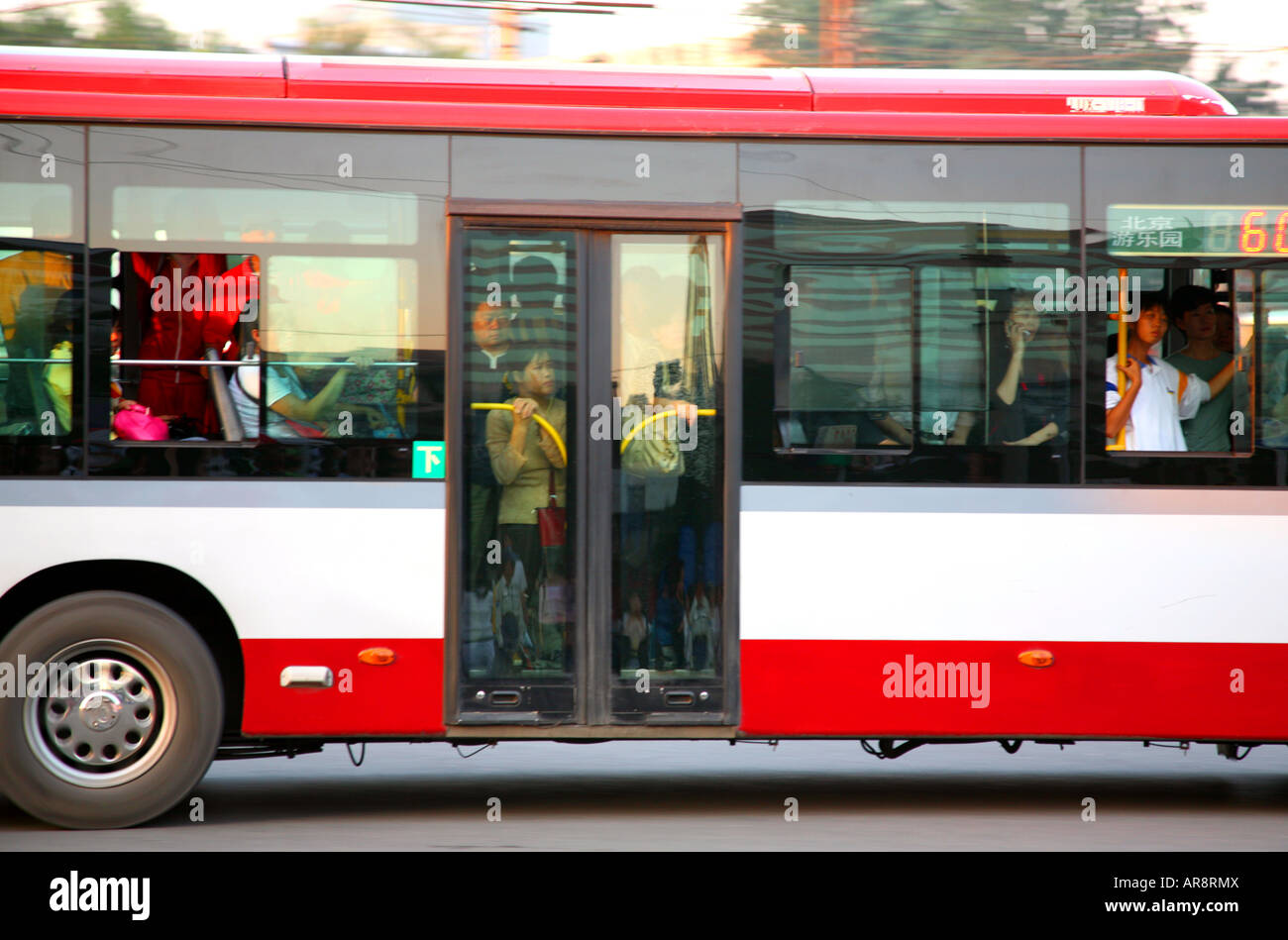 Public transport on roads hi-res stock photography and images - Alamy