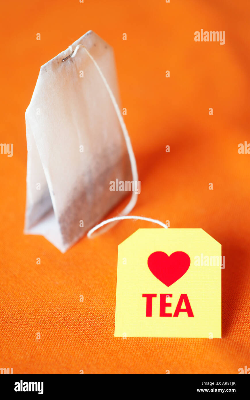 Tea bag label hi-res stock photography and images - Alamy