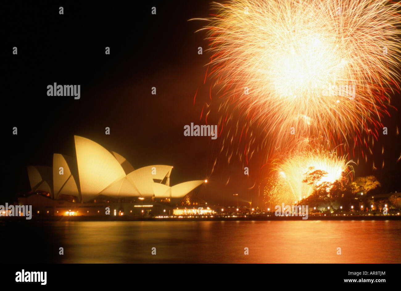 Fireworks over the Opera House, Sydney, Australia Stock Photo - Alamy