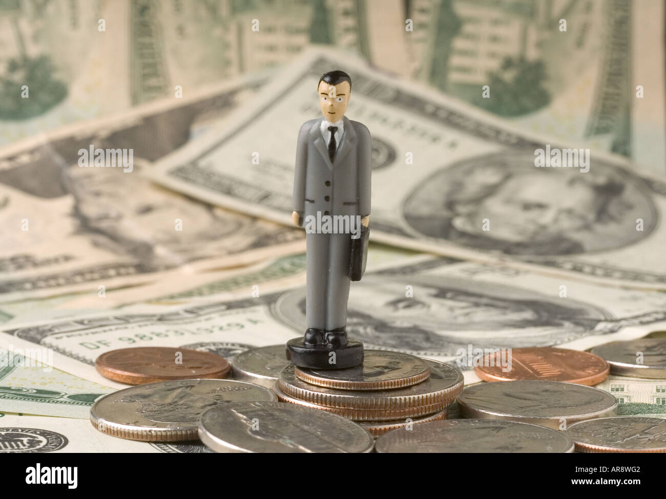a man and money Stock Photo - Alamy